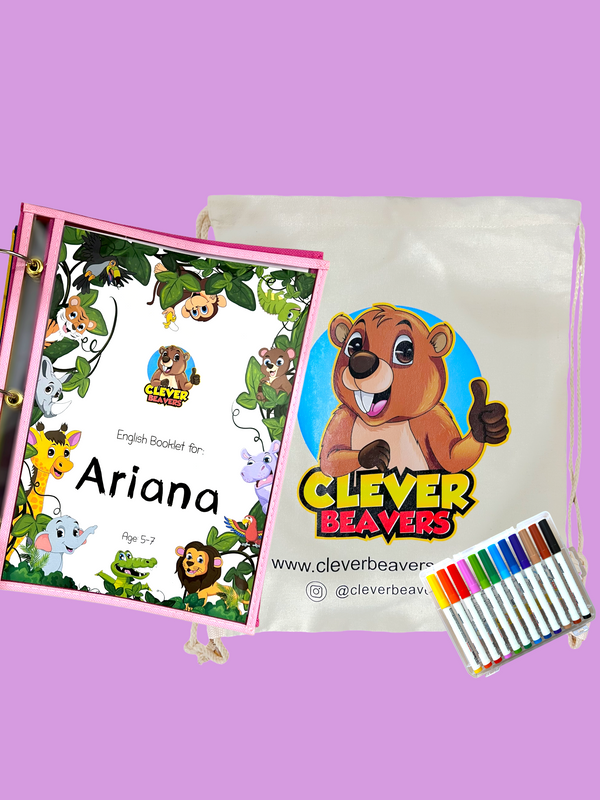 Junior English Booklet 5-7 years – Clever Beavers